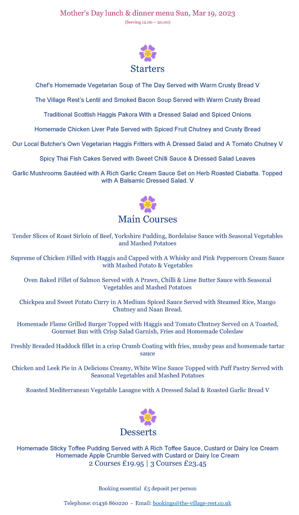 The Village Rest, Luss, Loch Lomond, Restaurant, Café, Bistro